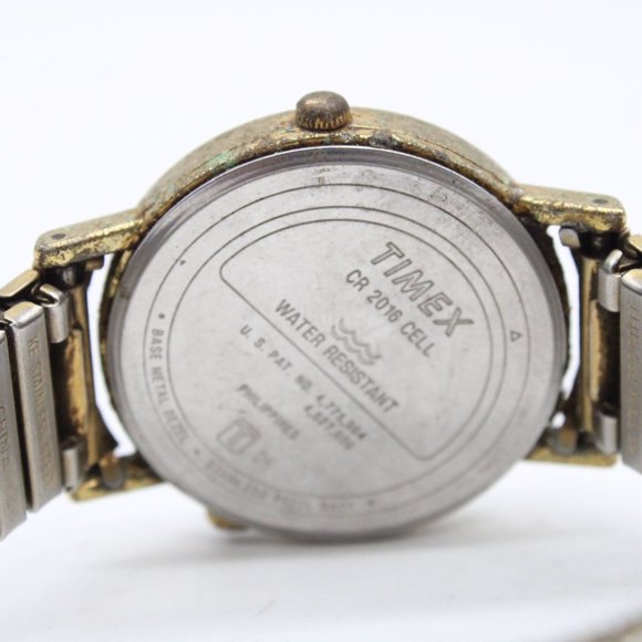 Timex | Accessories | Vintage Timex Indiglo Watch Womens Gold Tone ...